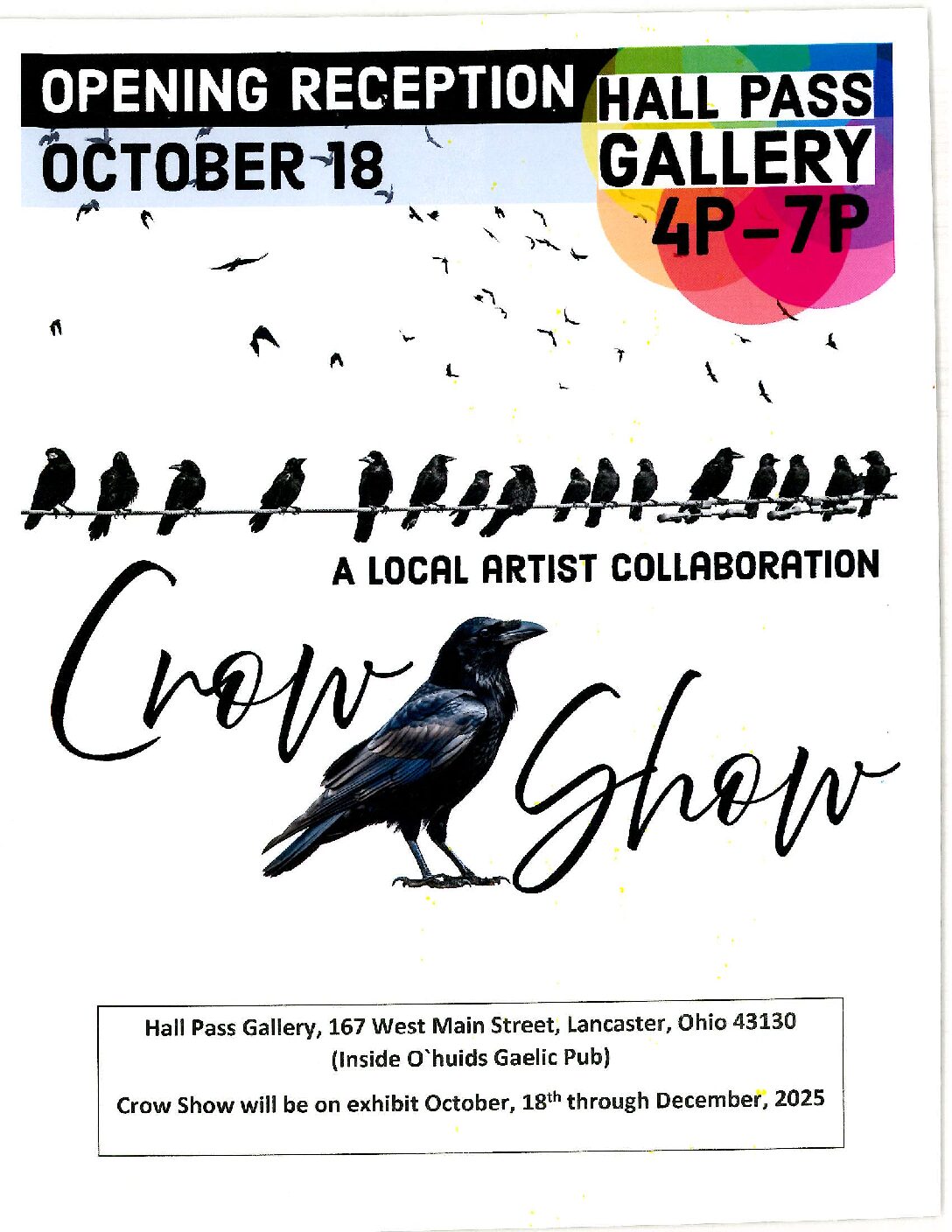 Crow Show Opening Reception | 10/18/2025 | Visit Fairfield County