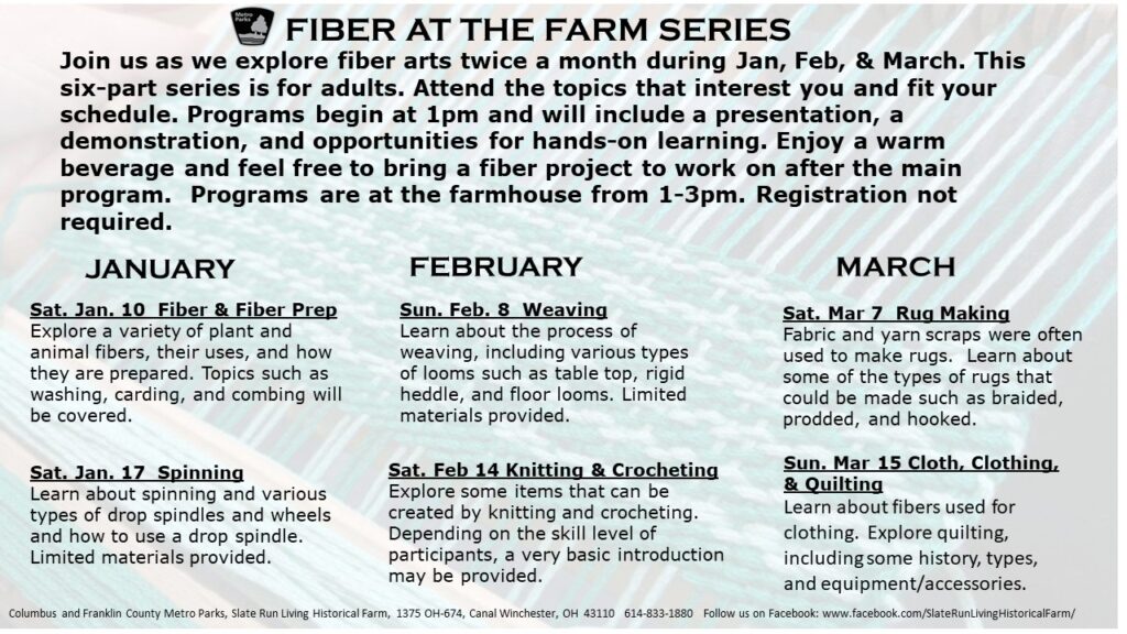 Fiber at the Farm: Spinning | 01/17/2026 | Visit Fairfield County