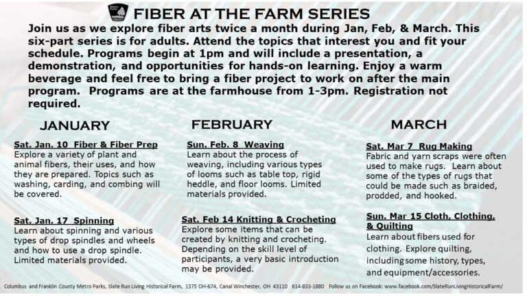 Fiber at the Farm: Spinning | 01/17/2026 | Visit Fairfield County